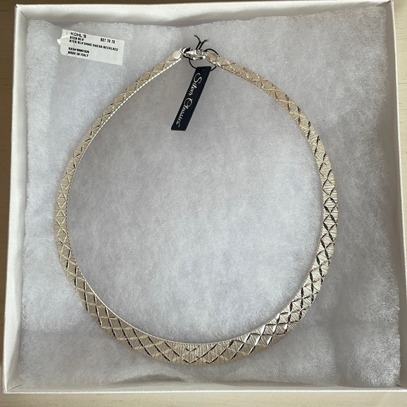 Kohl's | Jewelry | Silver Classics Sterling Silver Omega Necklace ...